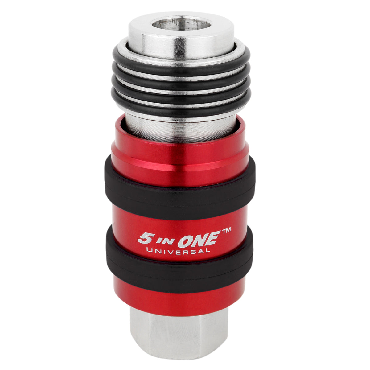 5 In ONE® Universal Safety Exhaust Quick-Connect Industrial Coupler, 1 ...