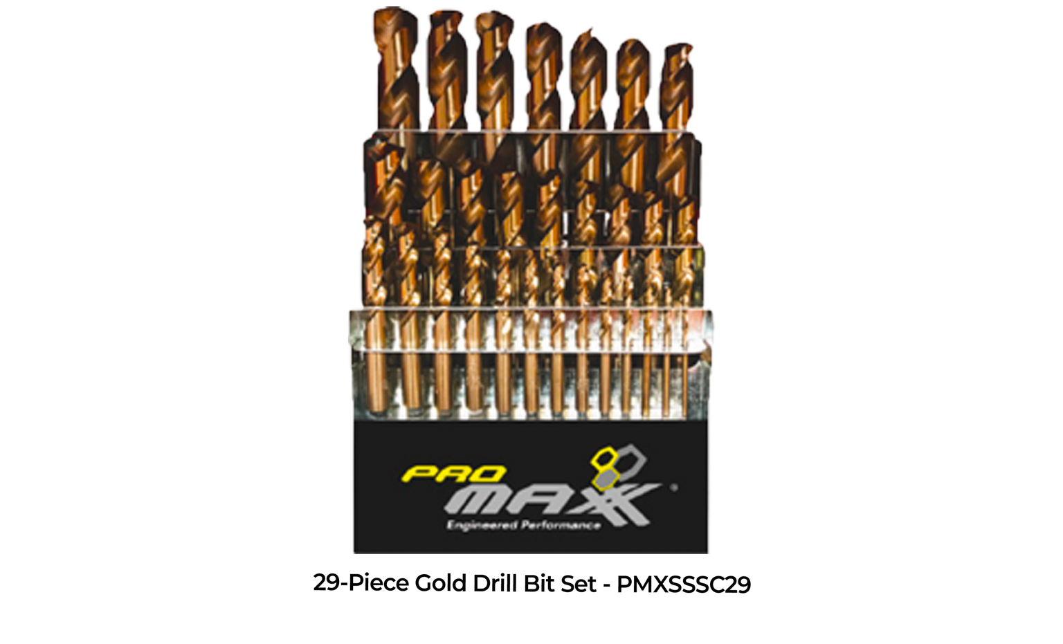 Gold Drill Bit Tooling — ProMAXX Tool