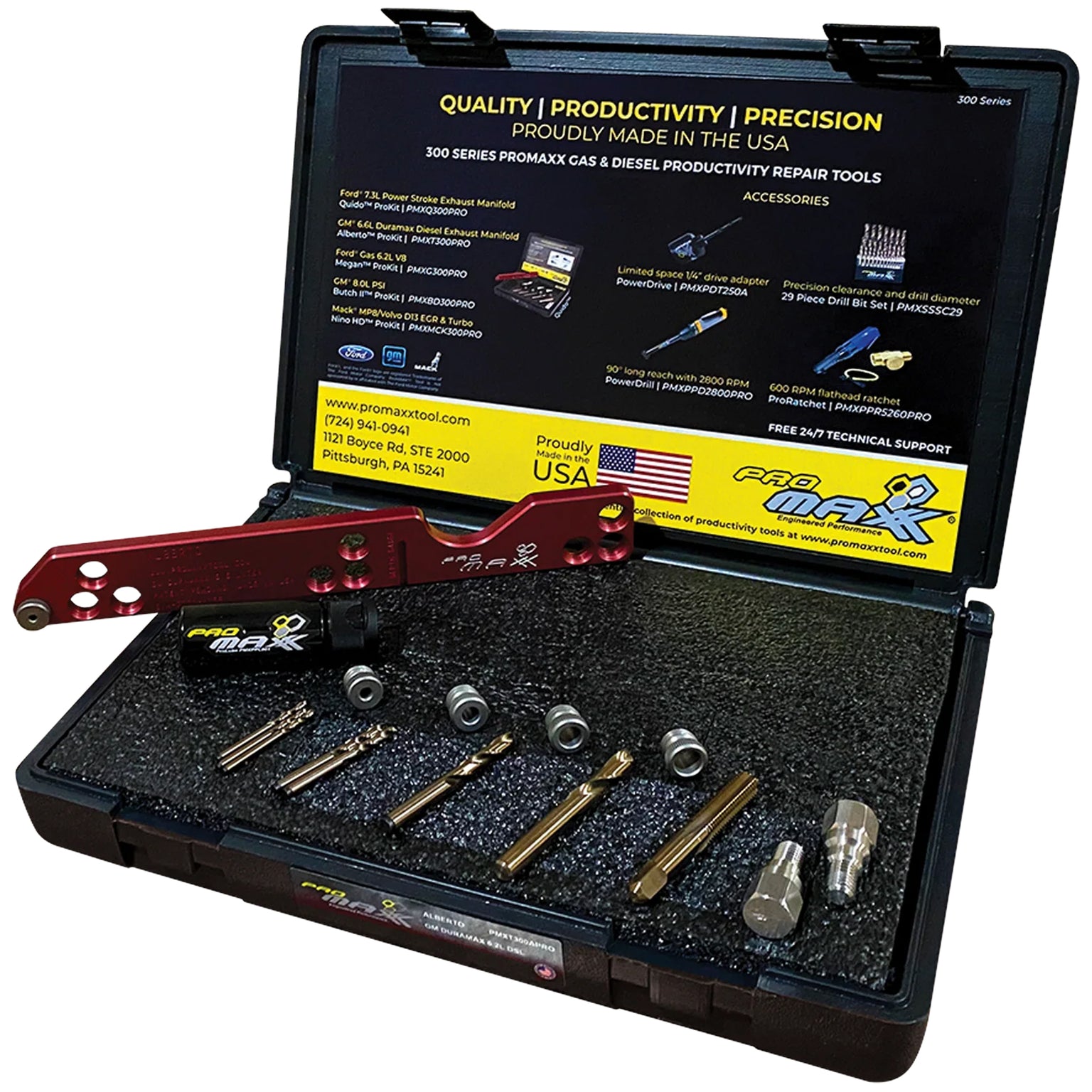 ProMAXX Tool Exhaust Manifold Broken Bolt Repair Kits & More
