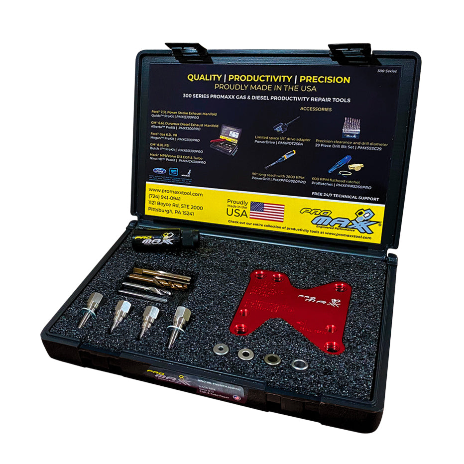 Fix Broken EGR, Turbo Bolts Mack MP8 Volvo D13 (Nino HD) — ProMAXX Tool