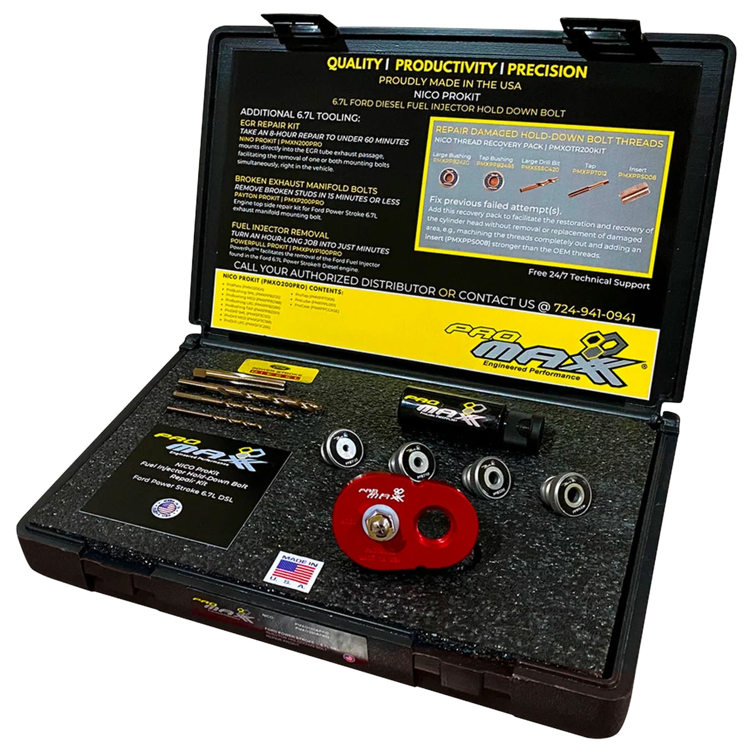 ProMAXX Tool Exhaust Manifold Broken Bolt Repair Kits & More