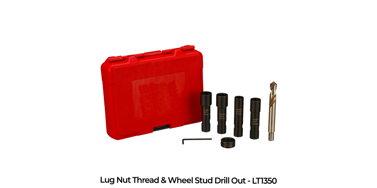 Lug Nut Stud Drill Out Kit Lug Ripper III — ProMAXX Tool