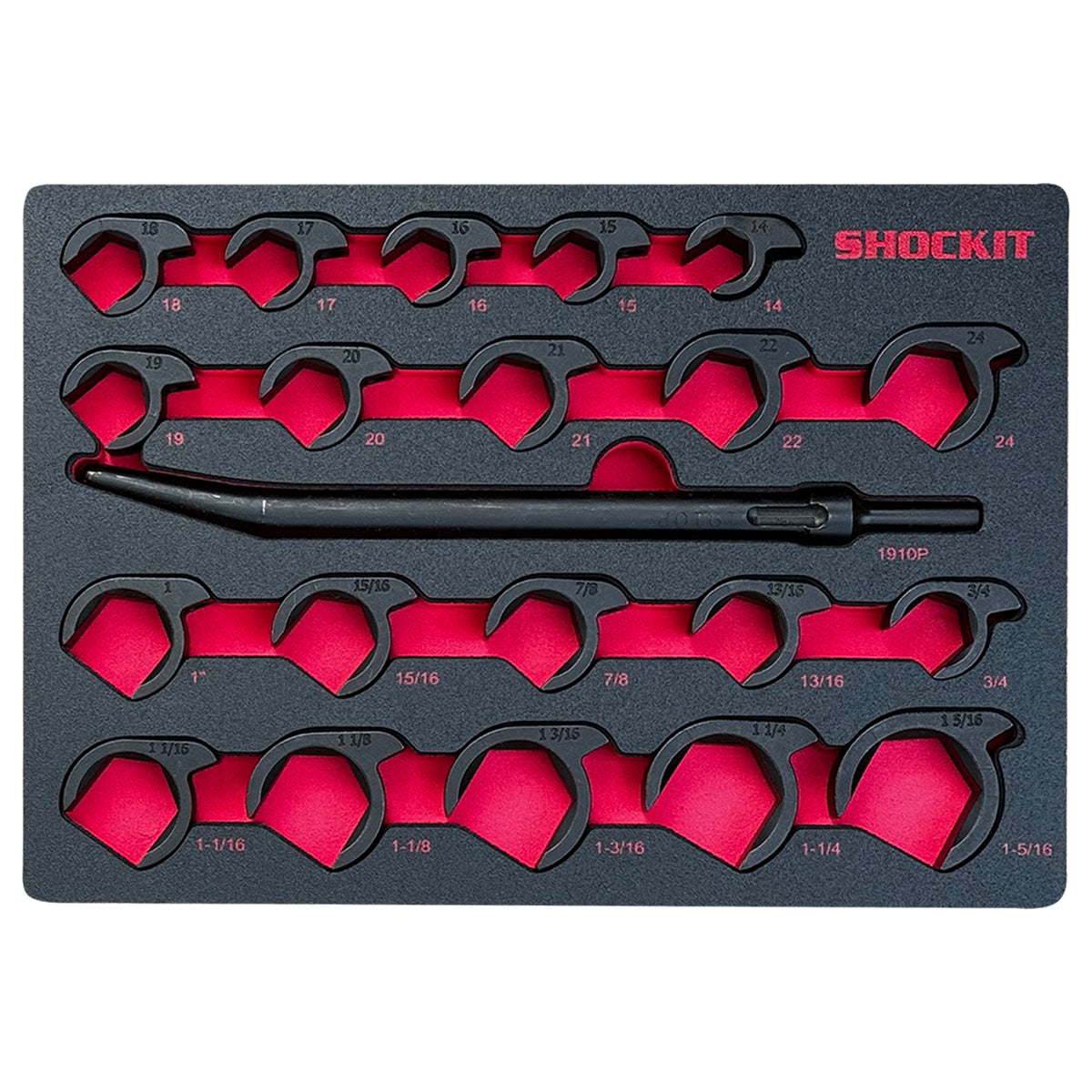 Shockit™ Open End Wrench Socket Crowfoot Set Air-Assisted — ProMAXX Tool