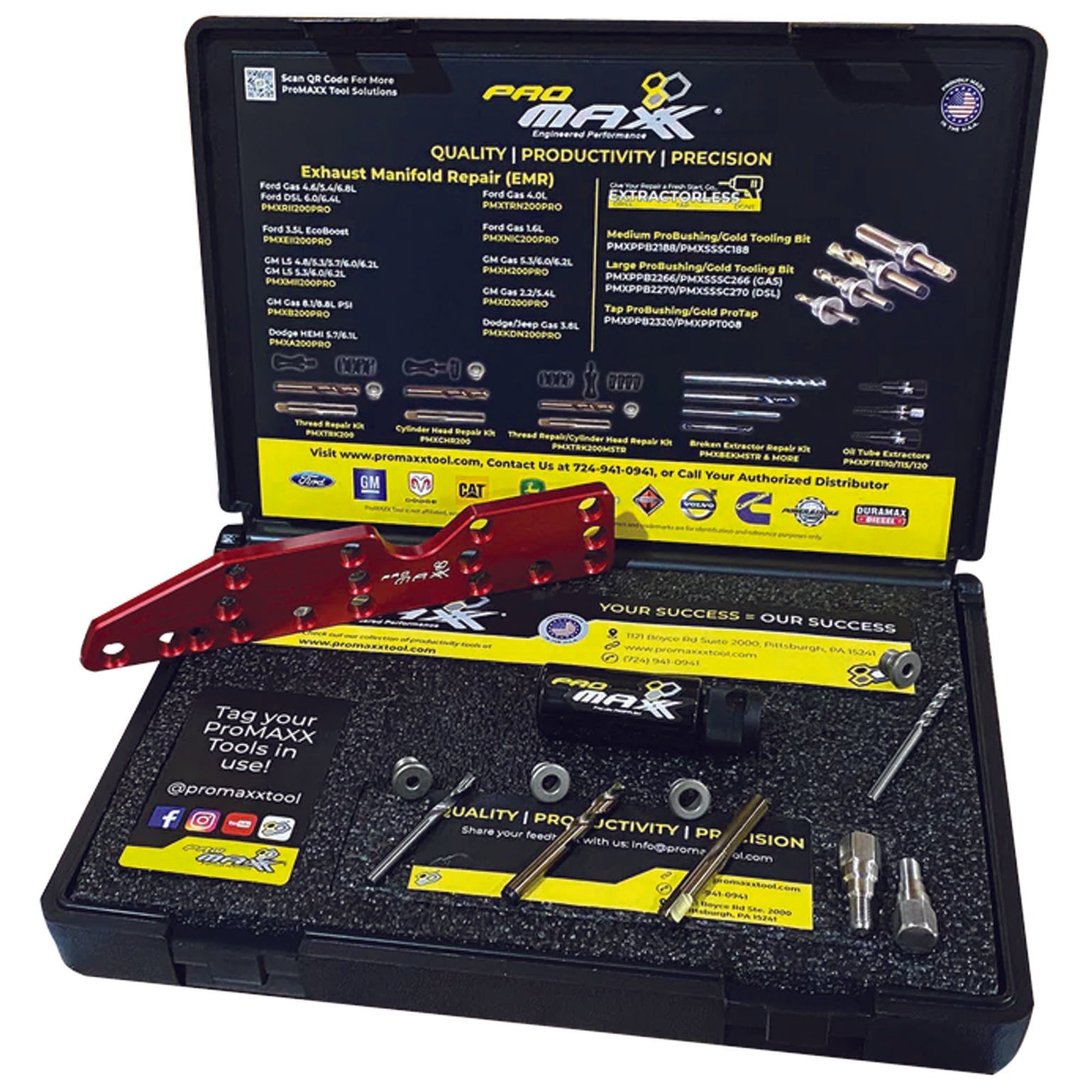ProMAXX Tool Exhaust Manifold Broken Bolt Repair Kits & More