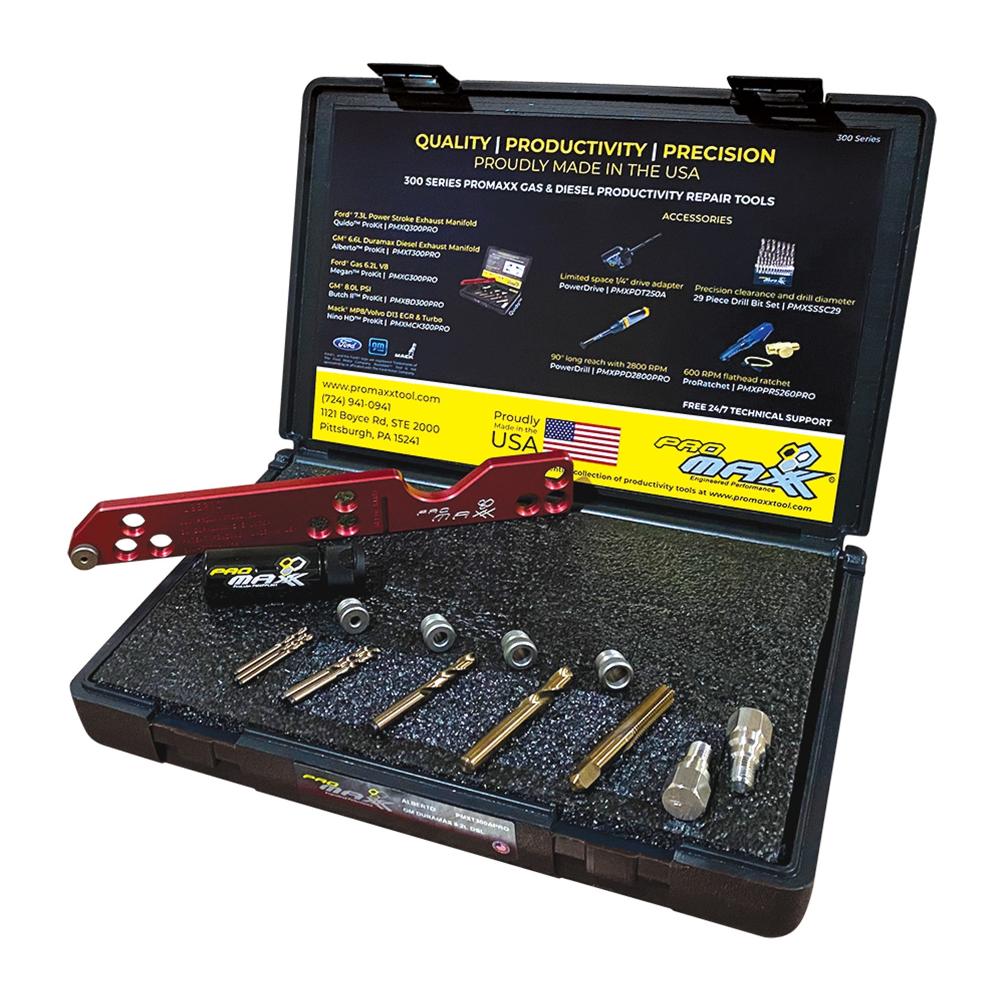 ProMAXX Tool Exhaust Manifold Broken Bolt Repair Kits & More