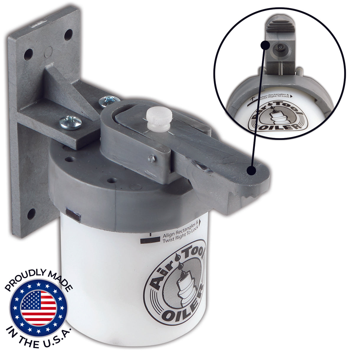 Air Tool Oiler Dispenser Adjustable Nozzle Self-Centering — ProMAXX Tool